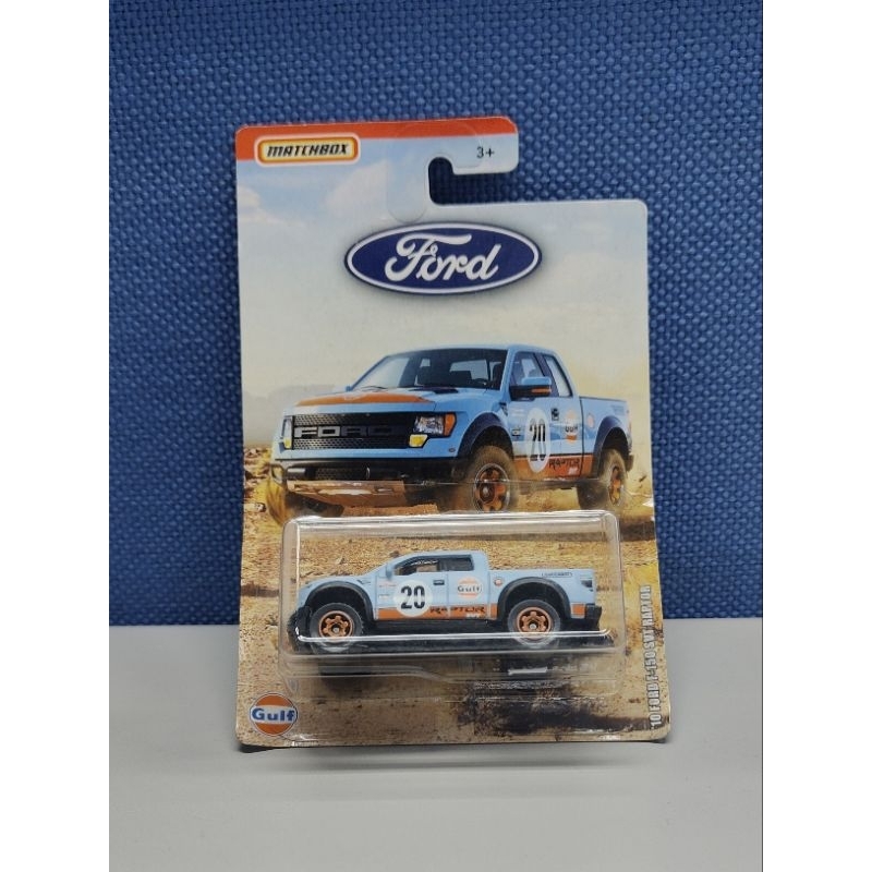 Jual Matchbox 10 Ford F-150 SVT Raptor Gulf No. 20 FORD Card (RARE ...