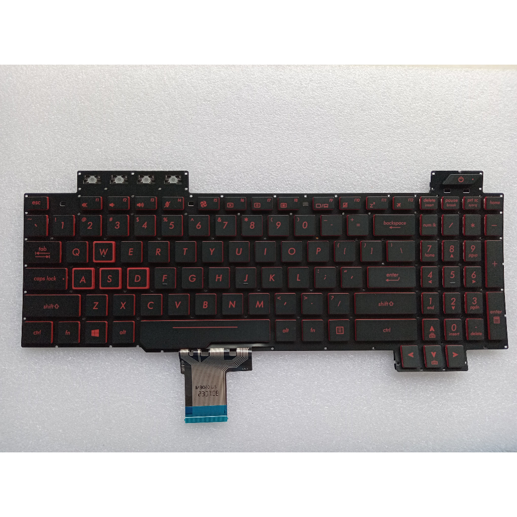 Jual Keyboard ASUS ROG TUF FX505 FX505G GL504 FX86 RED-Backlight ...