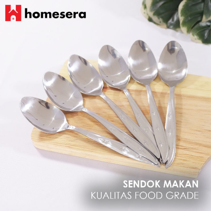 Jual SENDOK STAINLESS DOLL ( 6 biji ) | SENDOK MAKAN | SENDOK STAINLESS ...