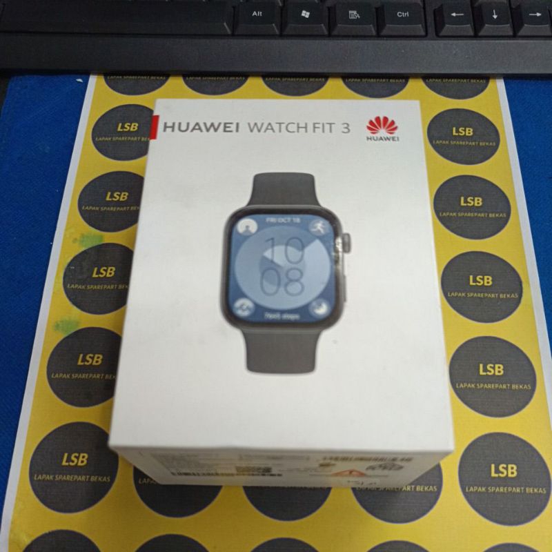 Jual DUS BOX JAM HUAWEI WATCH FIT 3 ORIGINAL BEKAS | Shopee Indonesia