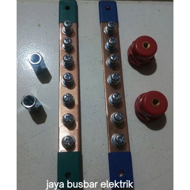 Jual Busbar nol+grond uk 3×20 panjang@20cm | Shopee Indonesia