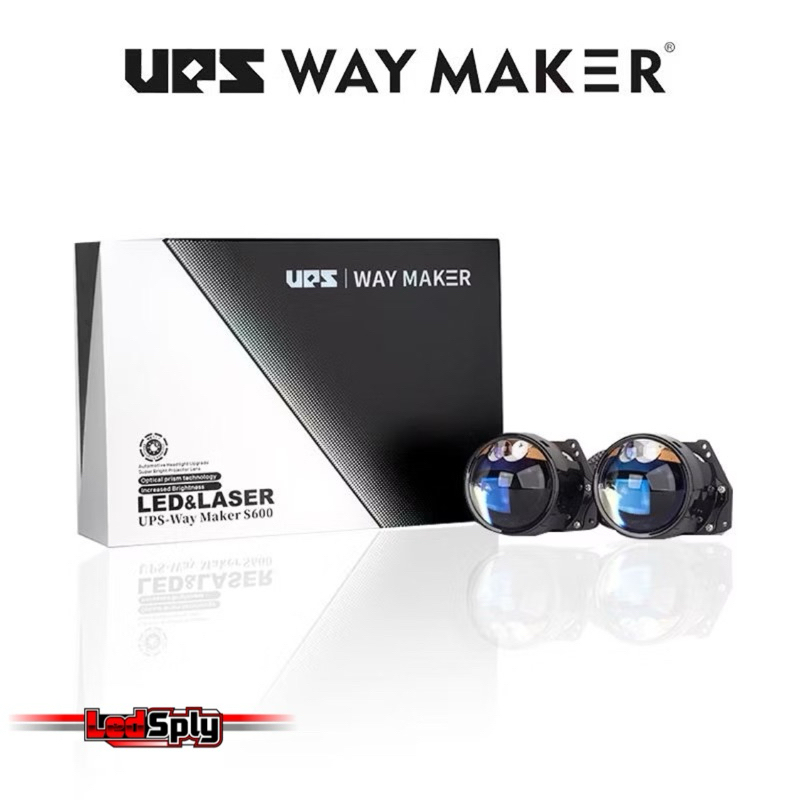 Jual Bilens LED Projector Lens Biled Led UPS WAY MAKER S600 Bi-led ...