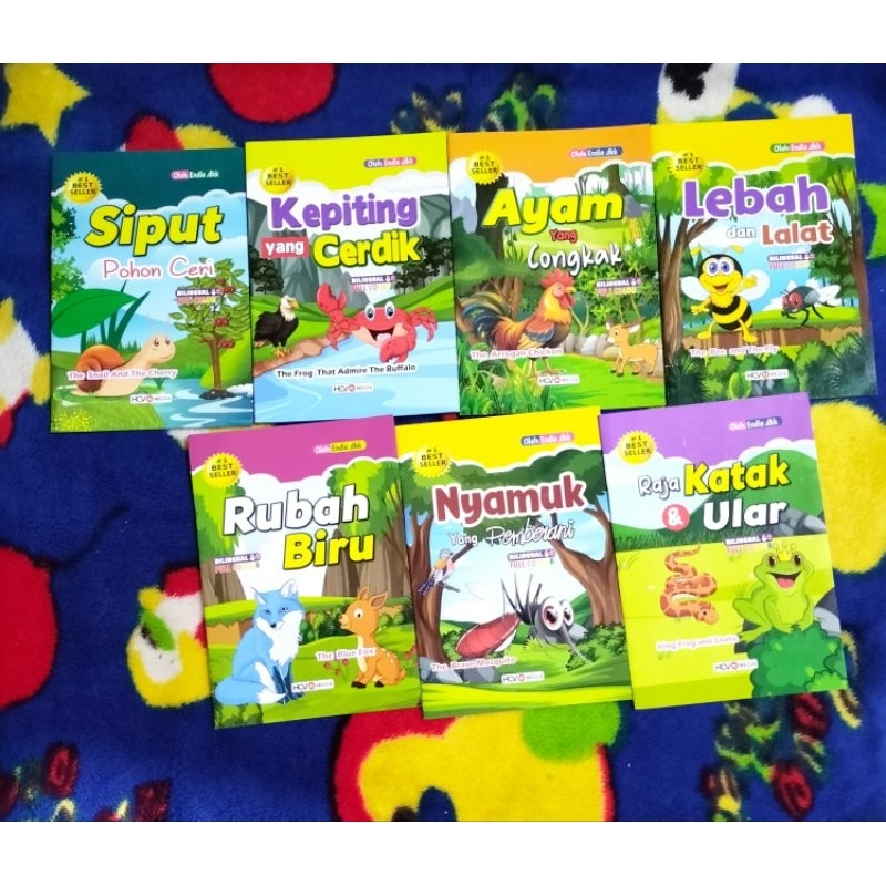 Jual BUKU PAKET ISI 7 BUKU CERITA ANAK DAN DONGENG SIPUT POHON CERI ...