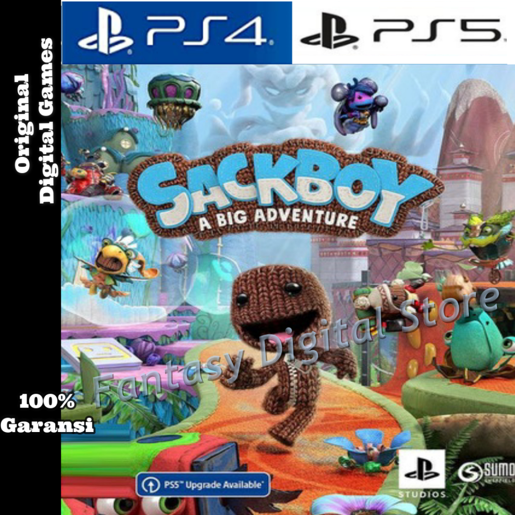 Jual Sackboy: A Big Adventure PS4 PS5 Digital | Shopee Indonesia