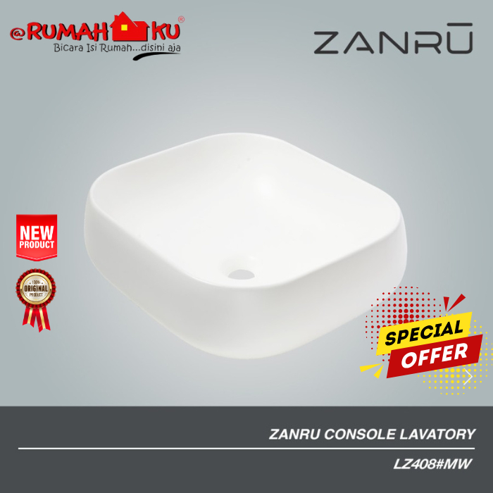 Jual ZANRU Console Lavatory LZ408 | Wastafel - Wastafel Cuci Tangan ...