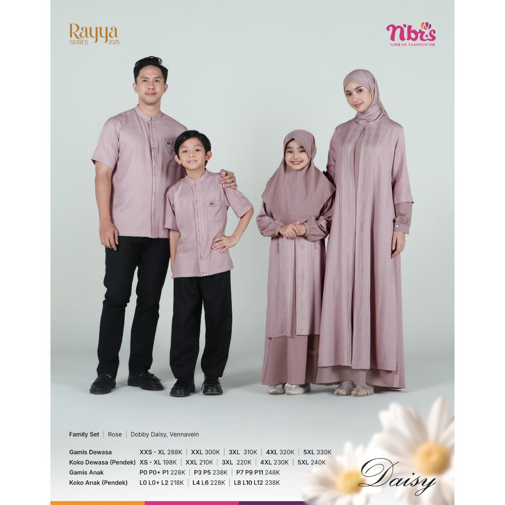 Jual SARIMBIR RAYYA SERIES 2025 DAISY ROSE NIBRAS | Shopee Indonesia