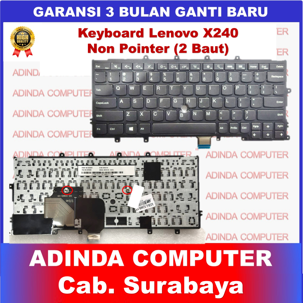 Jual Keyboard Lenovo Thinkpad X240 X250S X260 X270 X250 | Shopee Indonesia