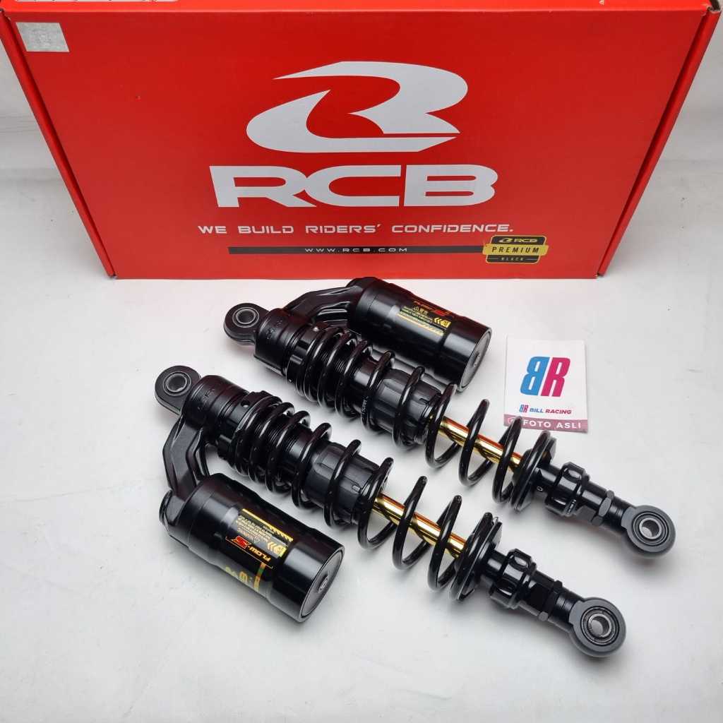 Jual SHOCK RCB FLOW S RX KING SUPRA 335 MM BLACK SERIES | Shopee Indonesia