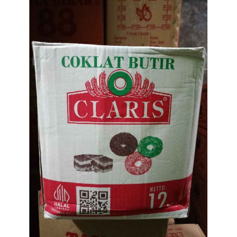 Jual 1 Kg Claris Coklat Butir / Meses Coklat | Shopee Indonesia