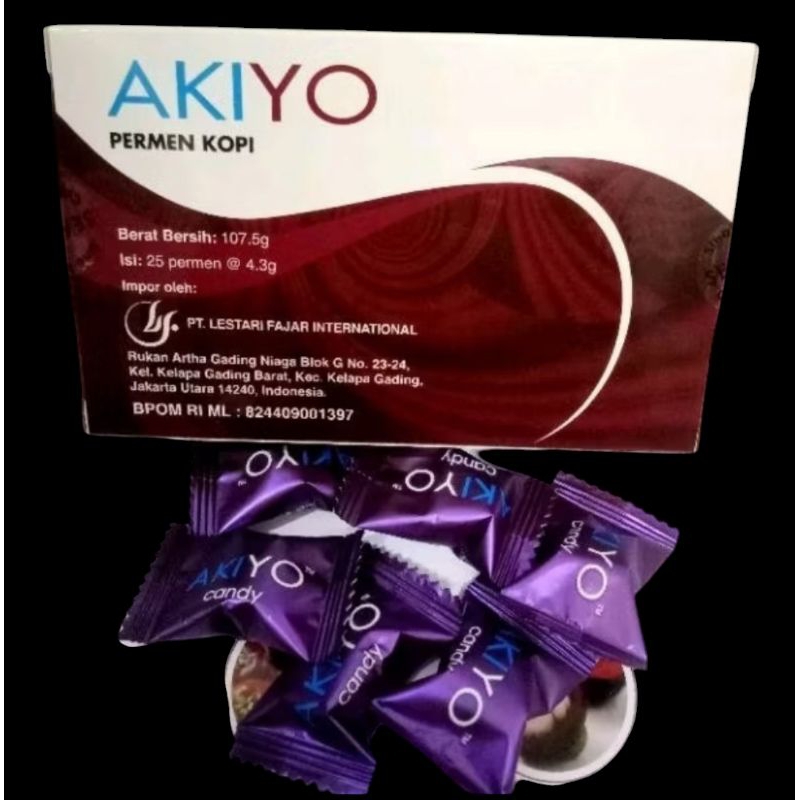 Jual Permen Akiyo isi 25 - Akiyo Candy Original | Shopee Indonesia