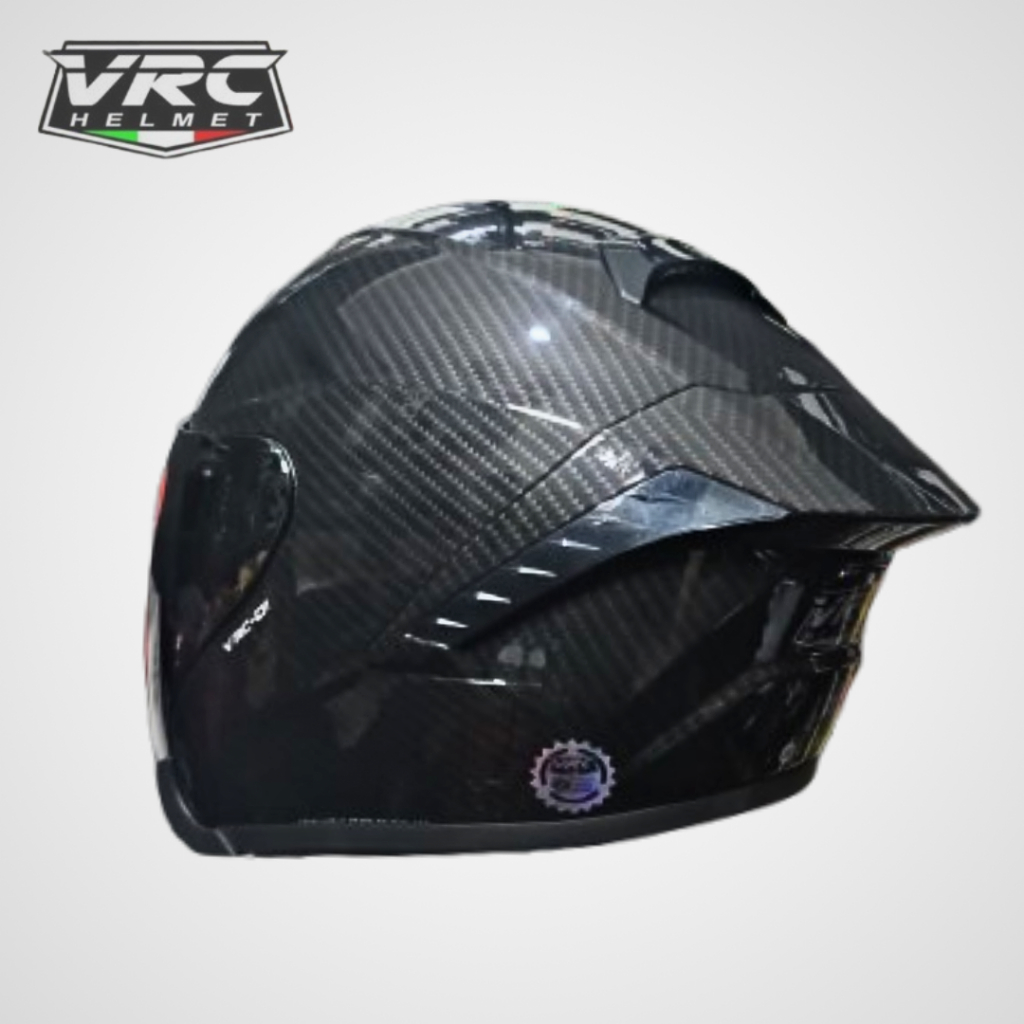 Jual Vrc Racer X Helm Half Face Carbon Glossy Dewasa Sni | Shopee Indonesia