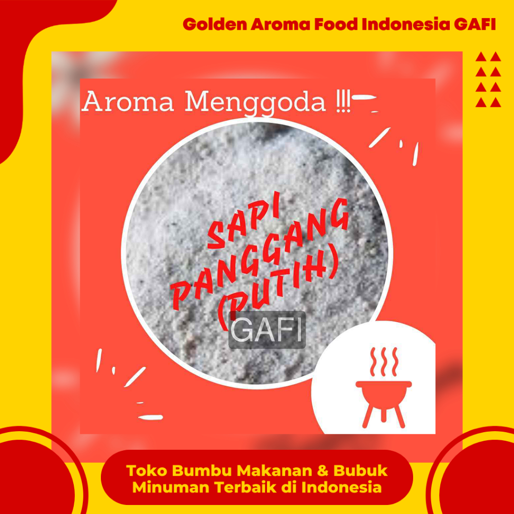 Jual Bumbu Tabur Rasa Sapi Panggang Putih 1 kg Enak Murah Lezat Gurih ...