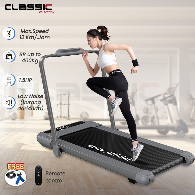 Jual Treadmill Elektrik Cardio Alat Olahraga Fitness Lari treadmill ...