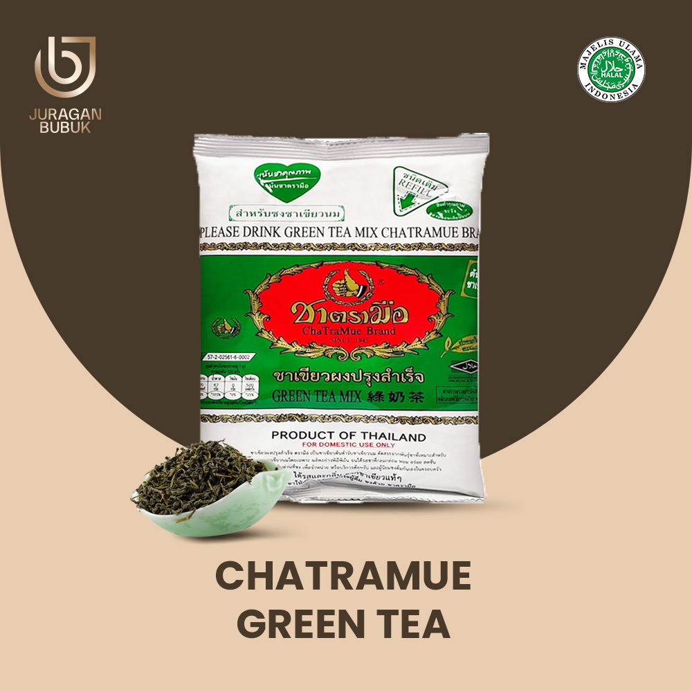 Jual Chatramue Cha Tra Mue Thai Green Tea Original Red Tea 200g ...