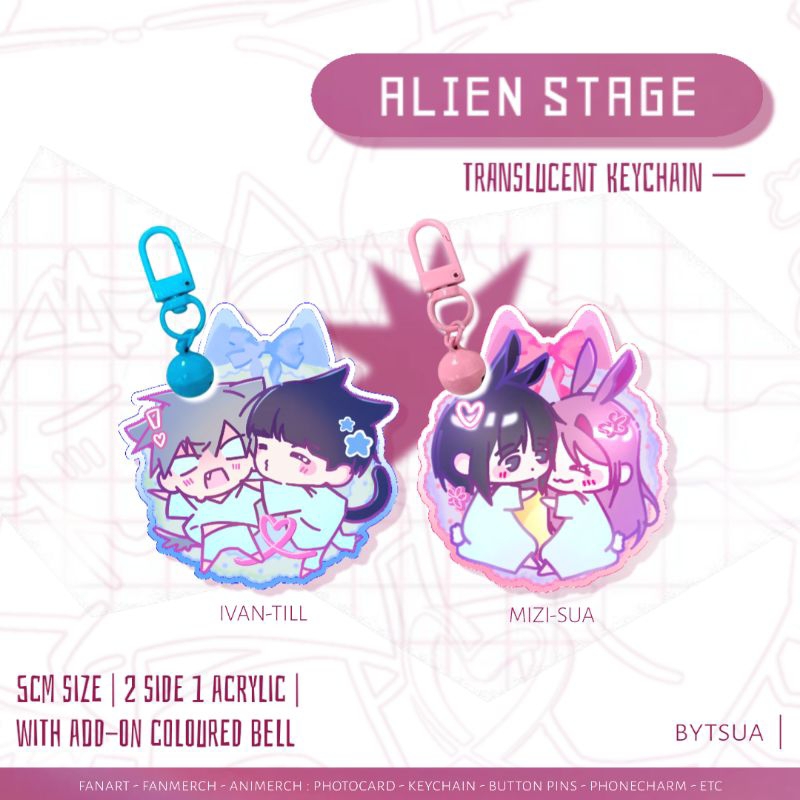 Jual ALNST | alien stage keychain | Shopee Indonesia