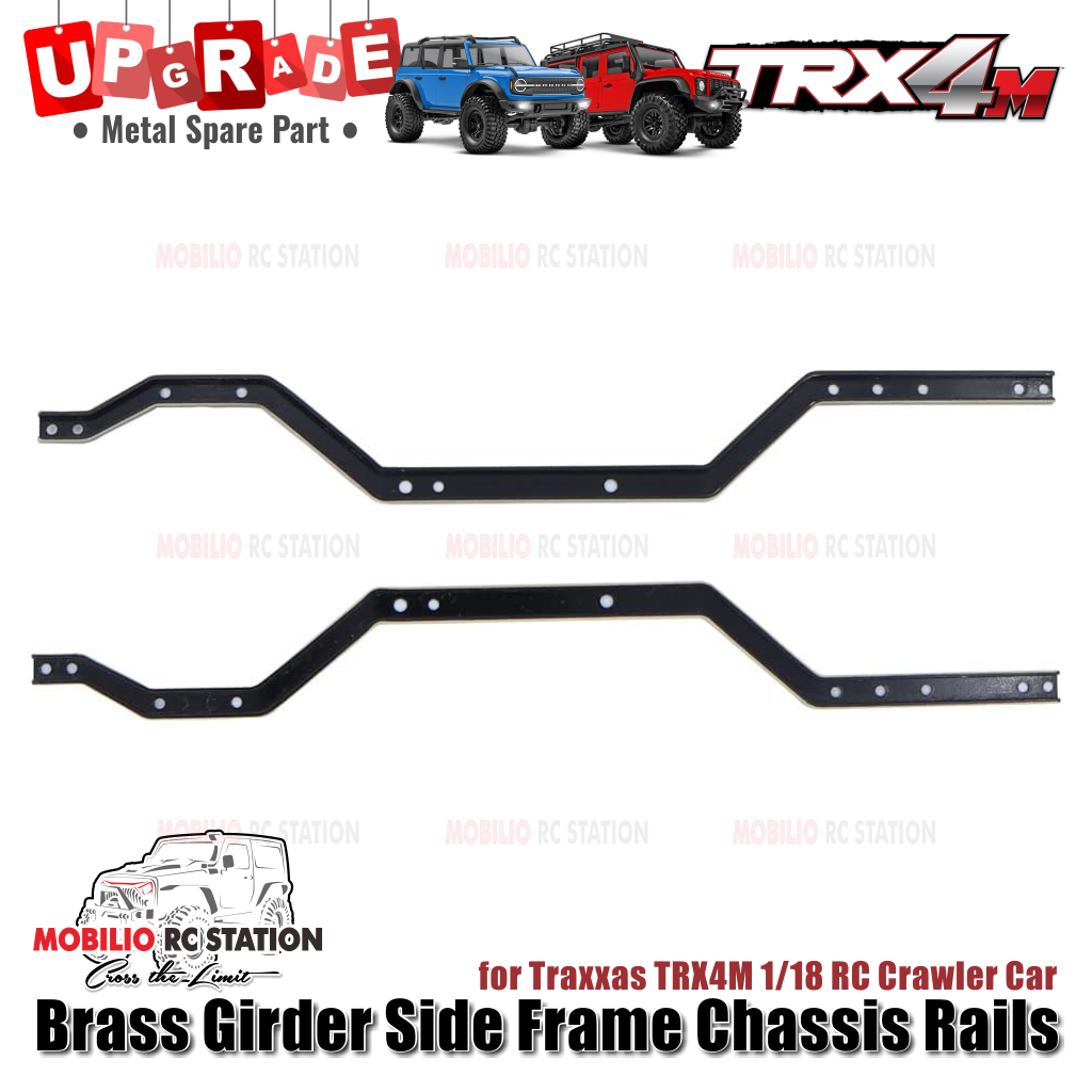 Jual Brass Girder Side Frame Chassis Rails for Traxxas TRX4M RC Crawler ...