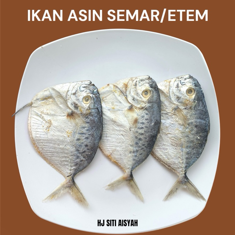 Jual ikan asin SEMAR/ETEM kering ; 500 gram best seler | Shopee Indonesia