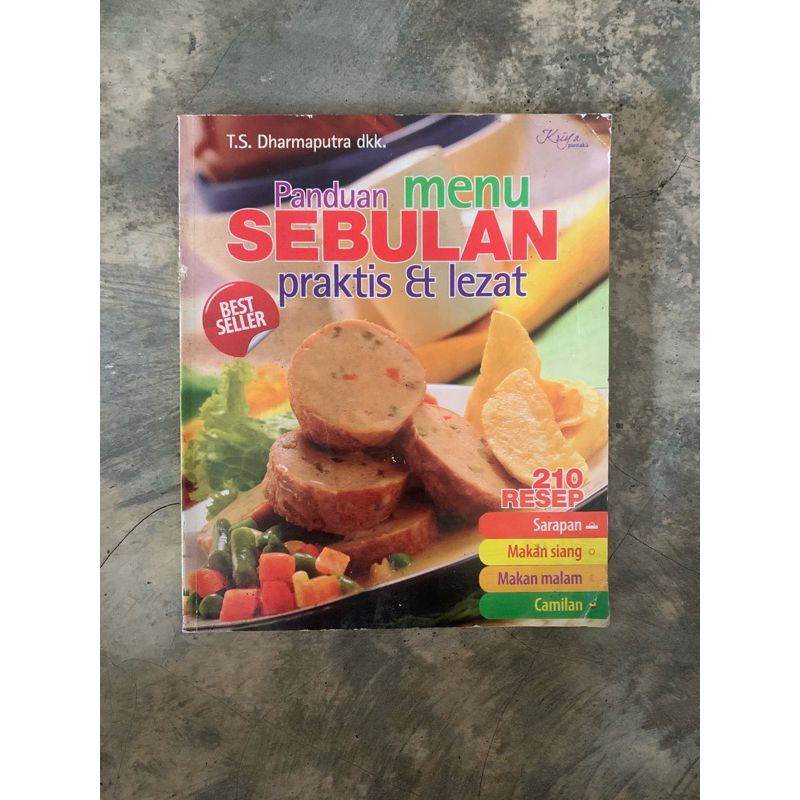Jual Buku Resep Menu Sebulan | Shopee Indonesia