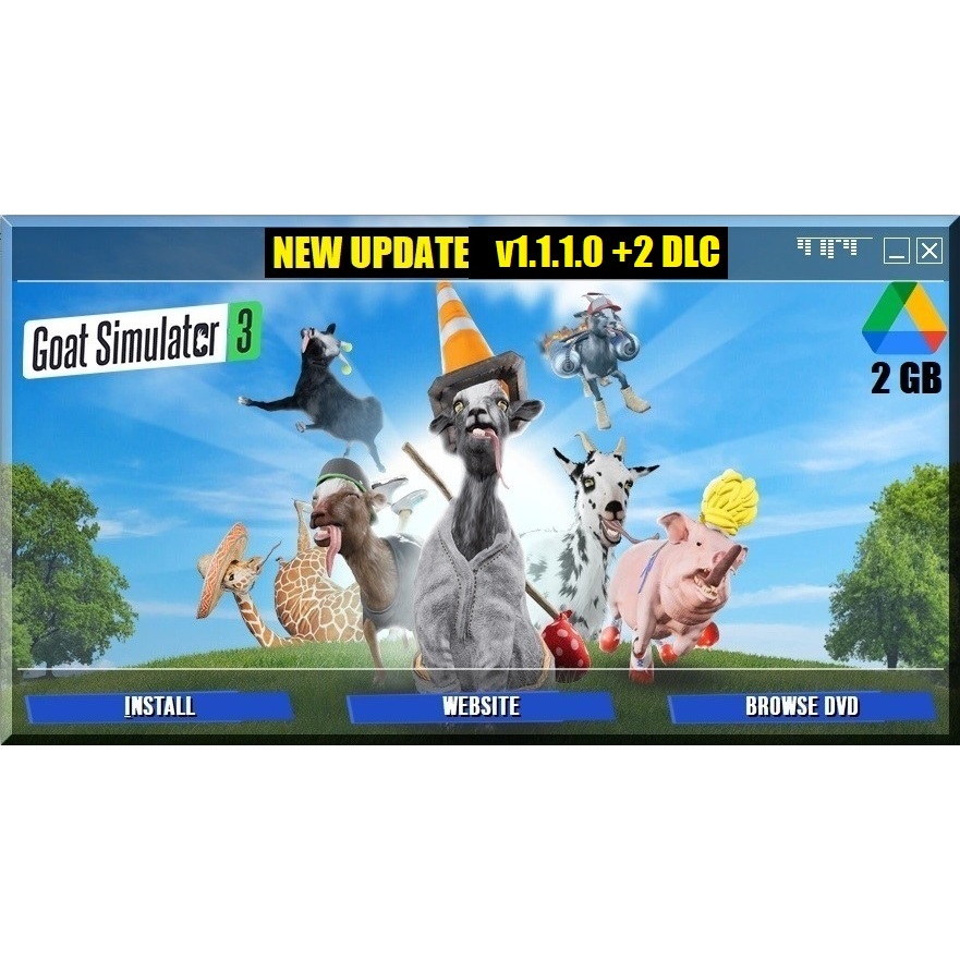 Jual PC Games Goat Simulator 3 New Update | Shopee Indonesia