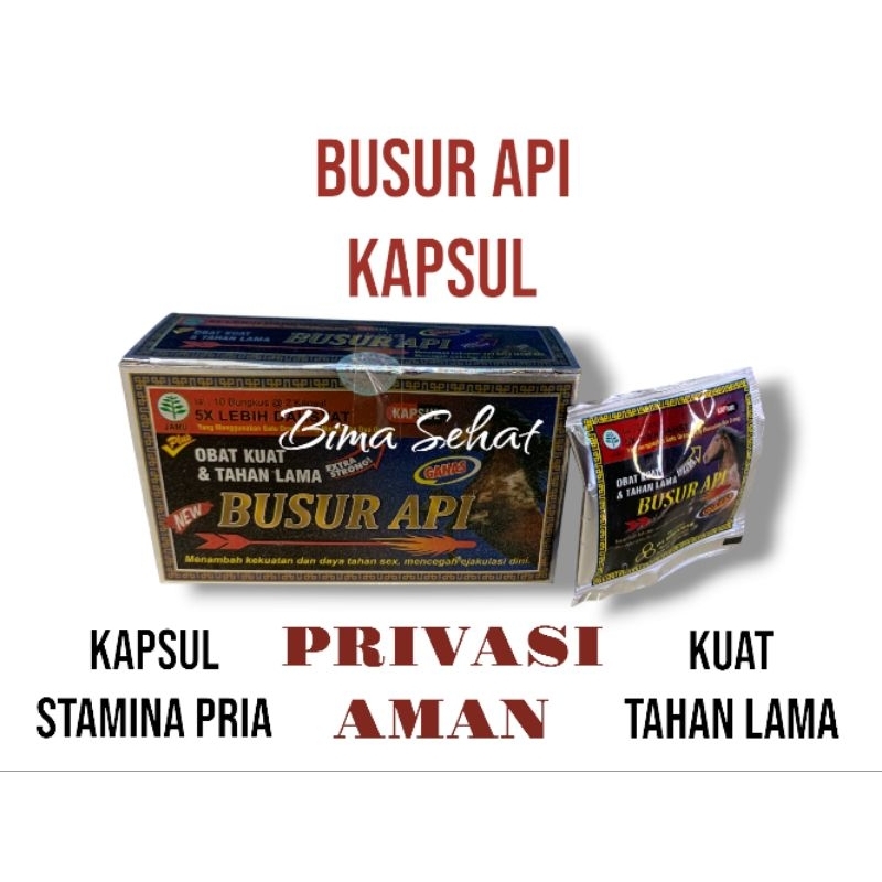 Jual Busur Api Kapsul Original Pria Kuat Tahan Lama | Shopee Indonesia