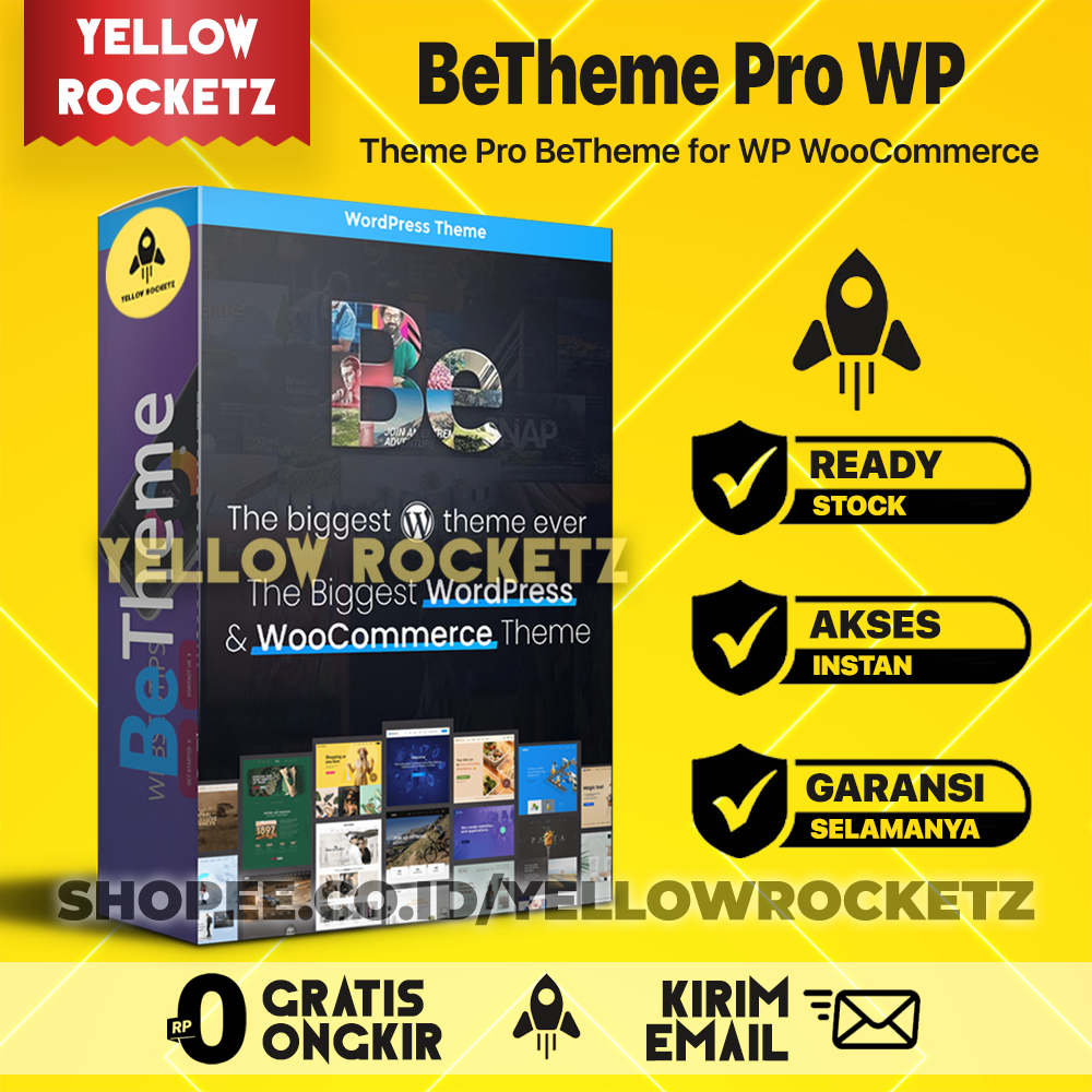 Jual BETheme PRO WordPress Multipurpose Theme - WP BE Theme Tema WordPress Woocommerce Theme ...