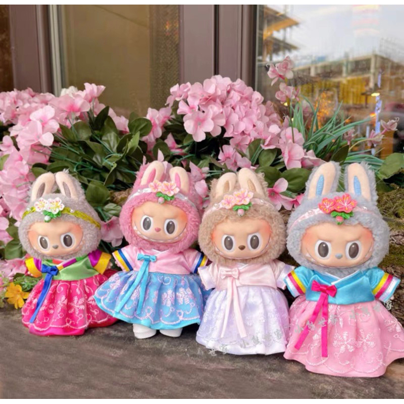 Jual HANDMADE-LABUBU KOREAN AND THAILAND TRADITIONAL OUTFIT SERIES ...