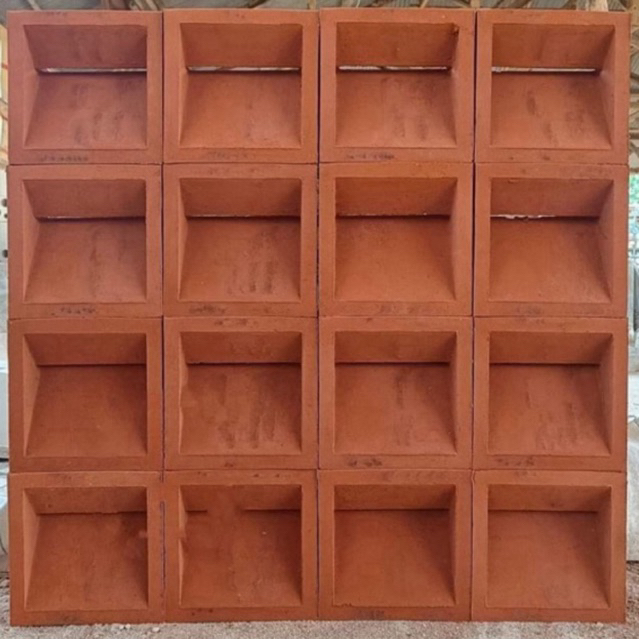 Jual ROSTER MINIMALIS nako sipit teracota (20x20)roster beton,roster ...