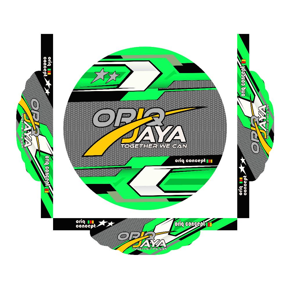 Jual STIKER DECAL TEBOK MURAI ORIQ JAYA UNTUK TEBOK PVC | Shopee Indonesia