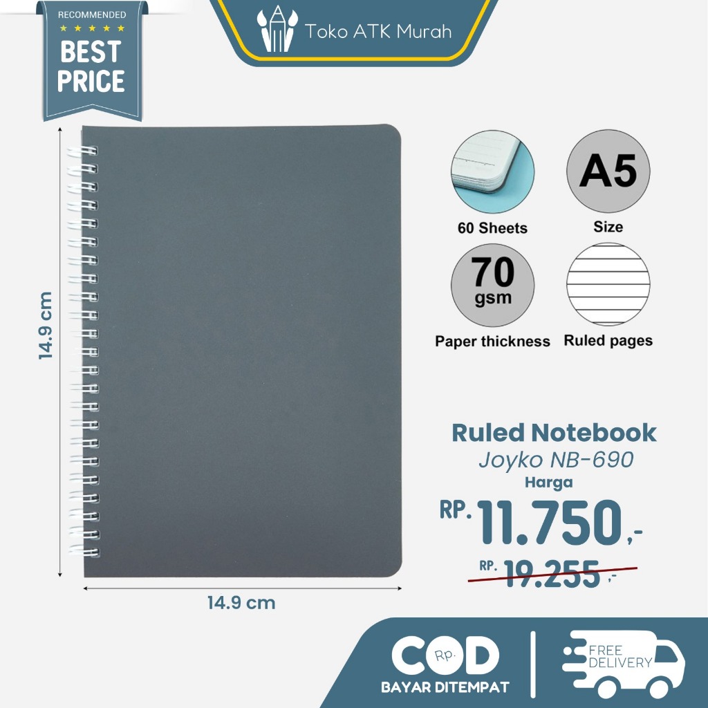 Jual Notebook Joyko NB-690 - Notebook Catatan | Shopee Indonesia