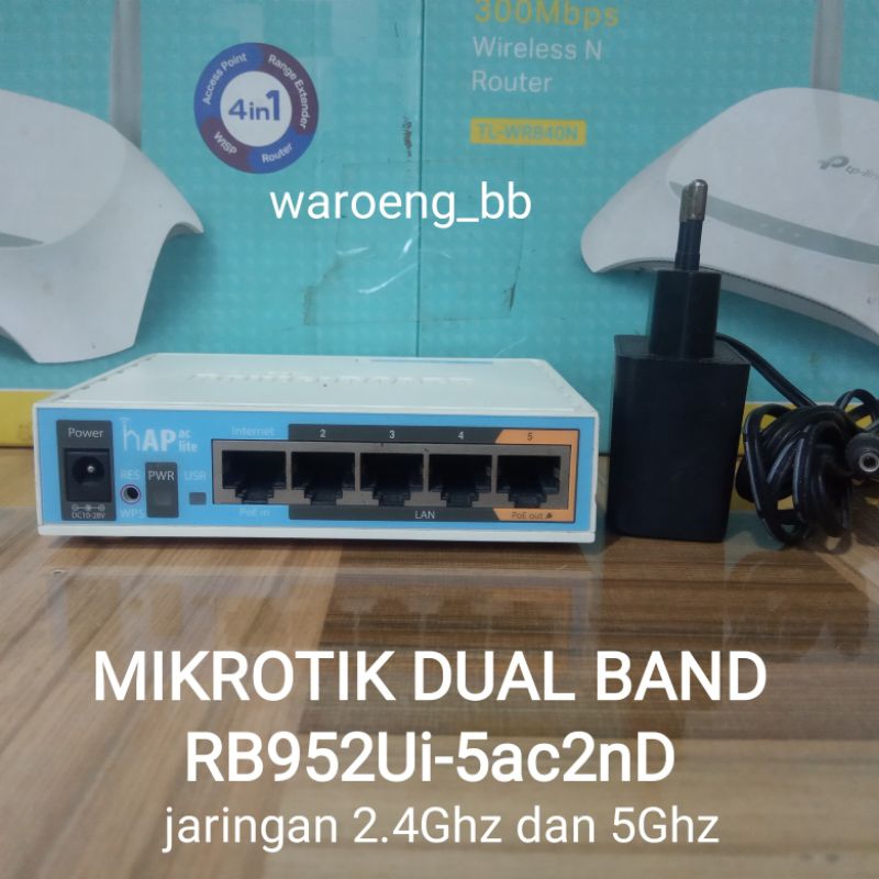 Jual MIKROTIK DUAL BAND RB952Ui-5ac2nD | Shopee Indonesia