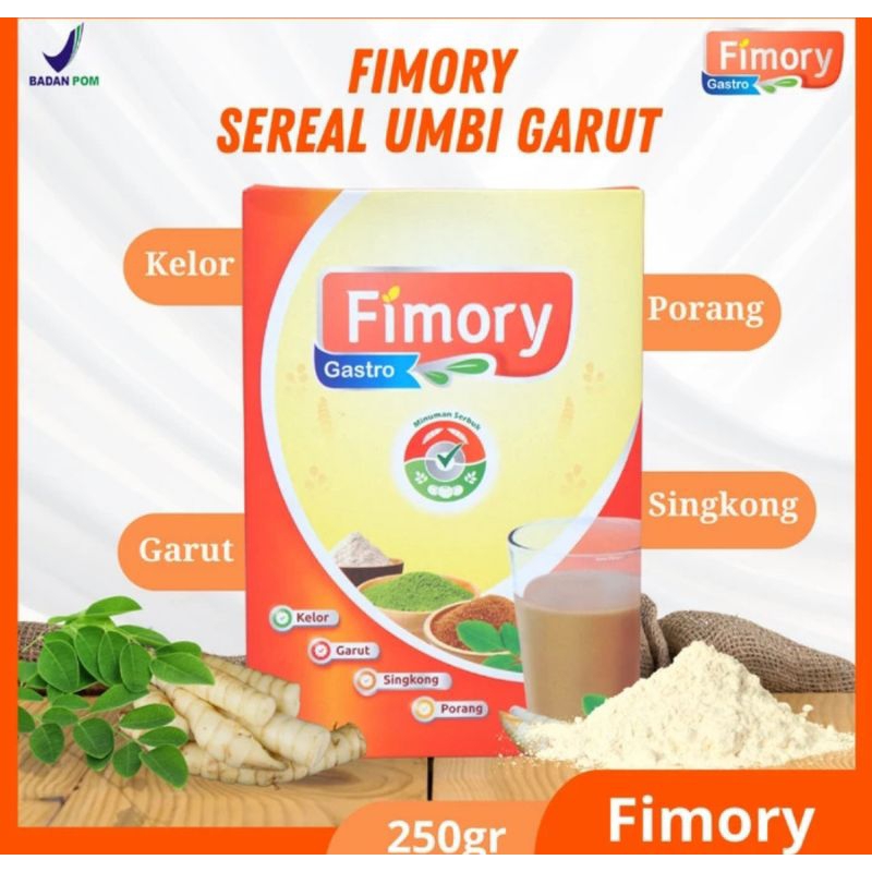 Jual Fimory Gastro - Minuman Sereal Ekstrak Umbi Garut pereda Maag - 1 ...