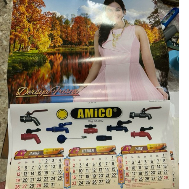 Jual PROMO KALENDER DINDING 2025 KALENDER 2025 TERMURAH EDISI TERBARU ...