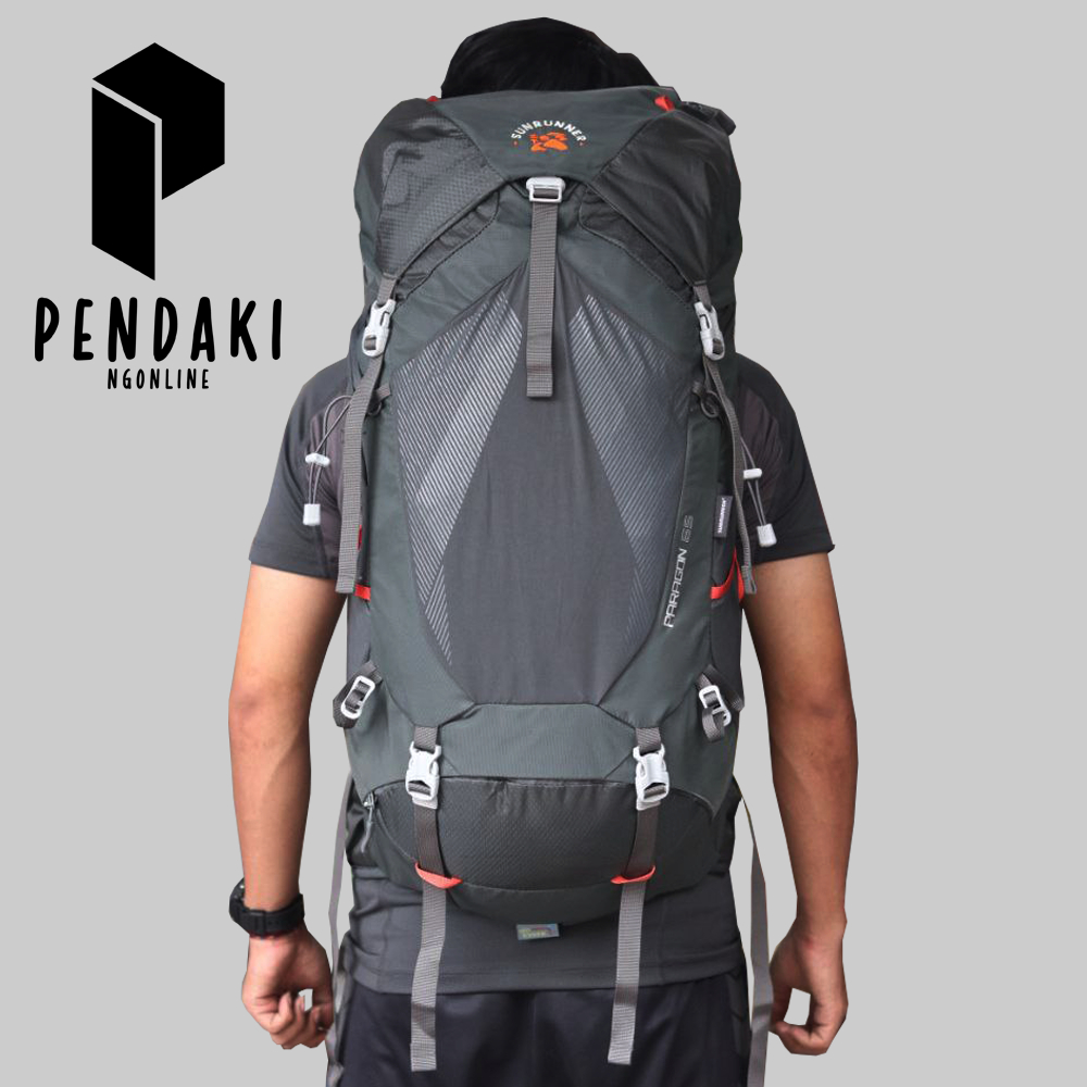 Jual Carrier Tas Gunung Sunrunner 65L - Backsystem Jaring Sun Runner ...