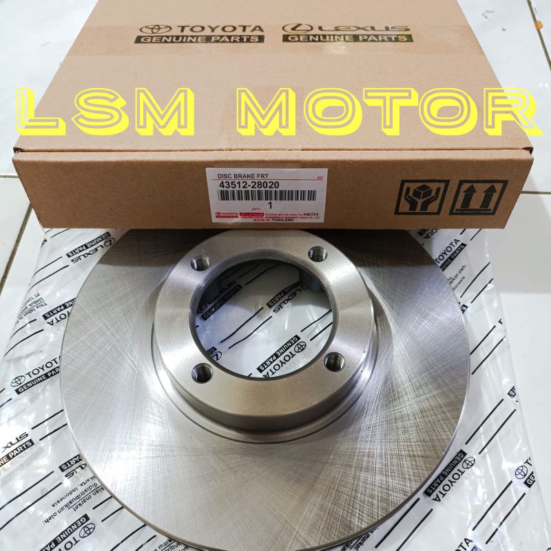 Jual piringan kampas rem cakram disc brake kijang grand super kf40 kf50 ...