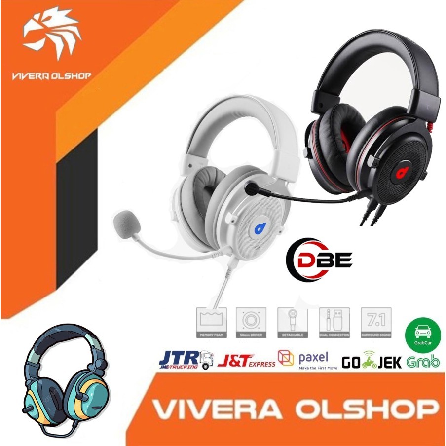 Jual GM 500 headphone game - dBE GM500 Gaming Headset 7.1 surround ...