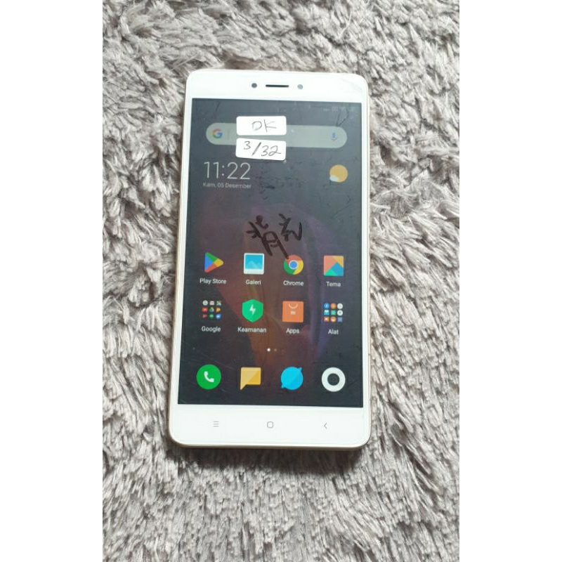 Jual xiaomi redmi note 4 snapdragon (second) normal 4g siap di gunakan ...