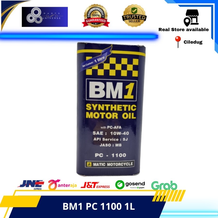 Jual Oli BM1 PC 1100 10W40 Matic 1L Oli Motor Original | Shopee Indonesia
