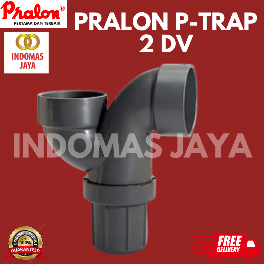 Jual PRALON P-TRAP 2" D PVC P TRAP 2 INCH D PVC SAMBUNGAN P TRAP 2 INCH ...