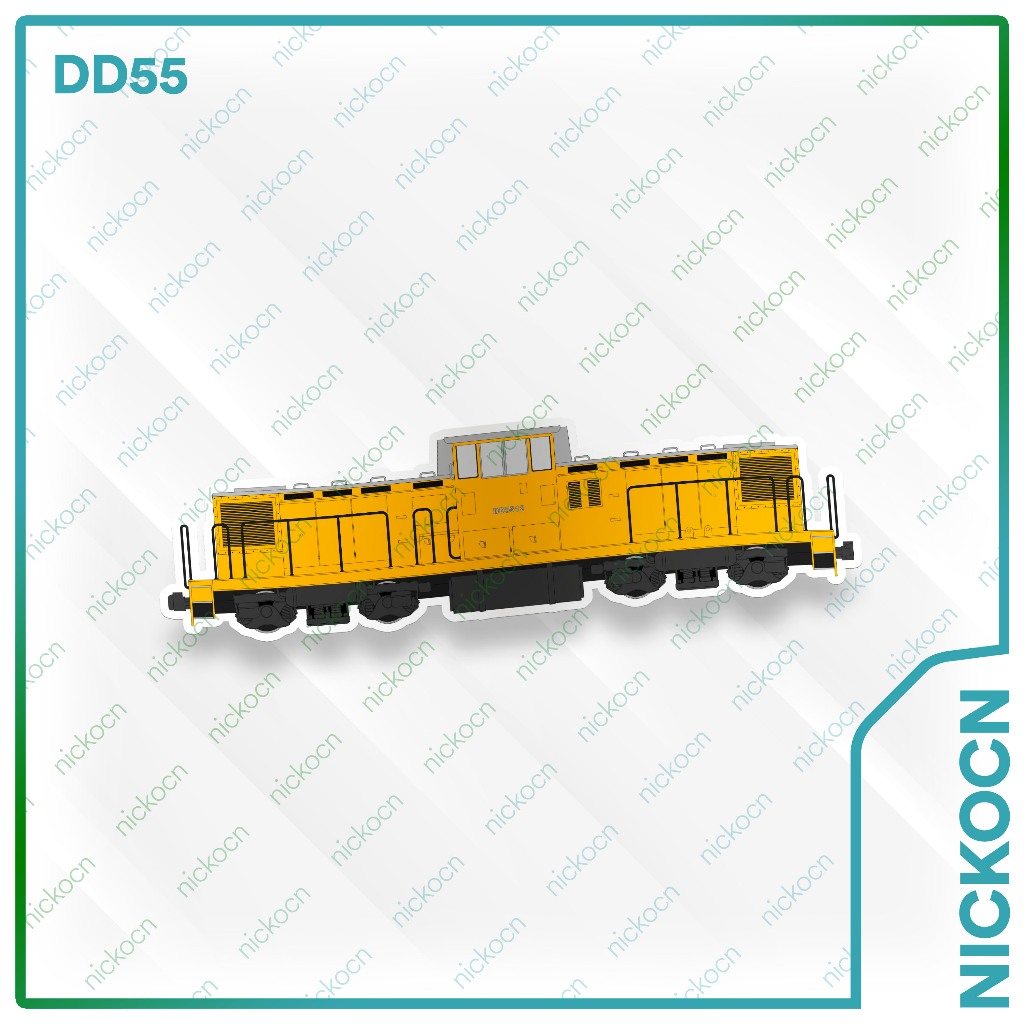 Jual Stiker Lokomotif DD55 Sisi | Shopee Indonesia