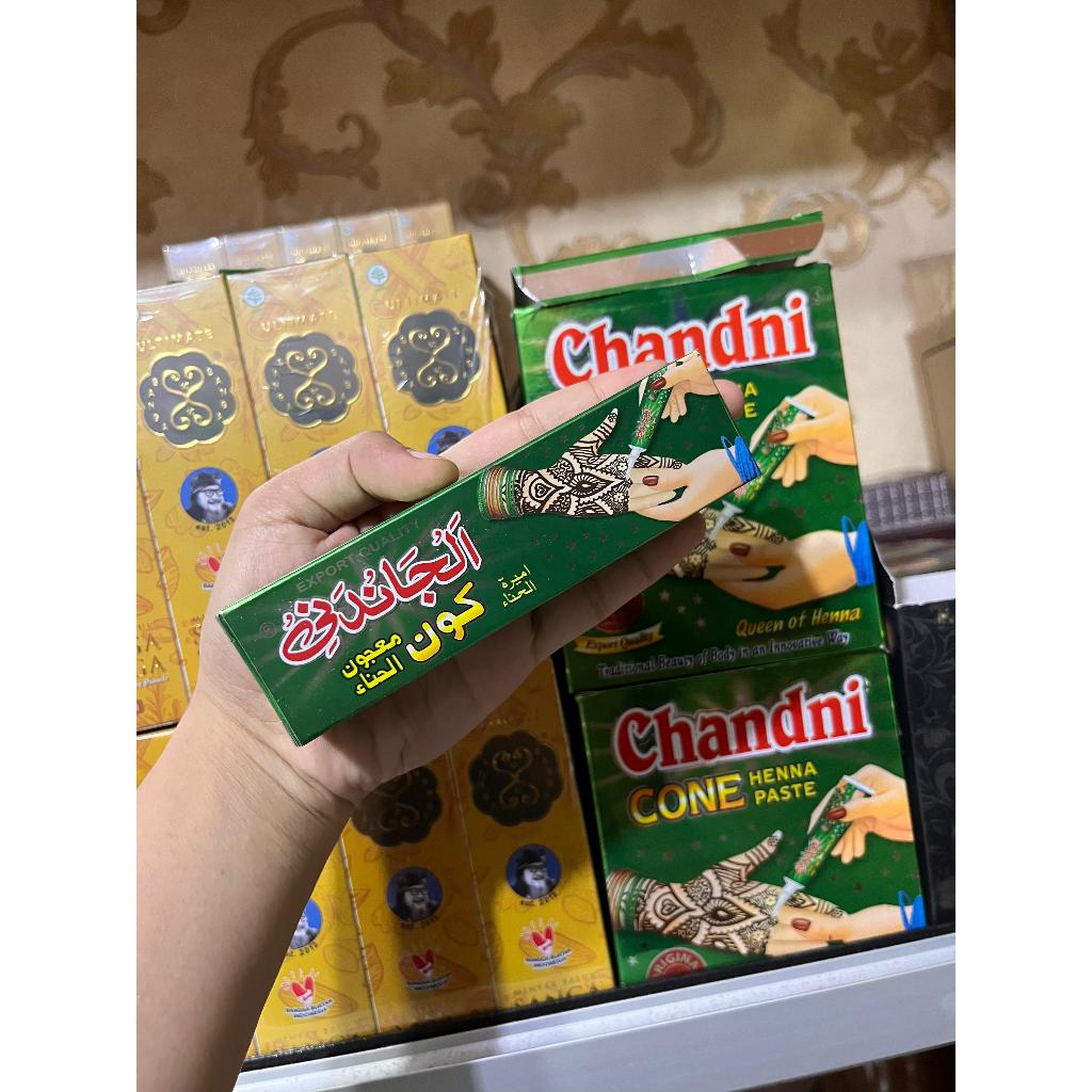 Jual Chandi Nail Henna sixe besar | Henna Inai Kuku Asli Pakistan 1Box ...