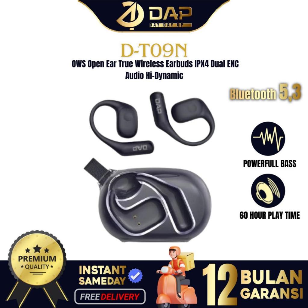 Jual DAP D-T09N OWS Open Ear True Wireless Earbuds IPX4 Dual ENC Audio ...