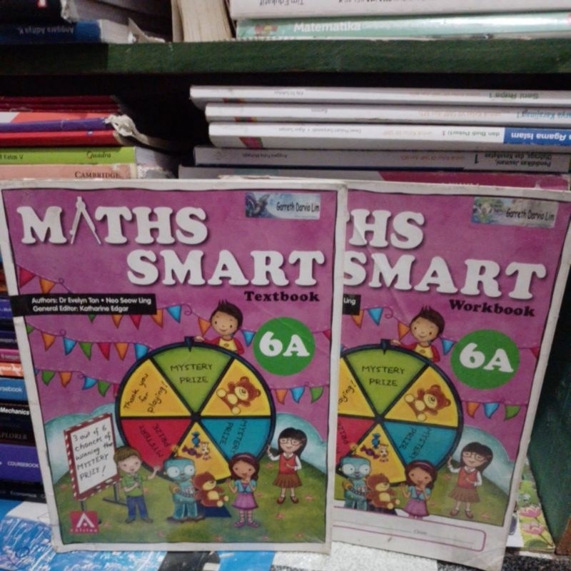 Jual BUKU MATHS SMART 6A TEXTBOOK WORKBOOK | Shopee Indonesia