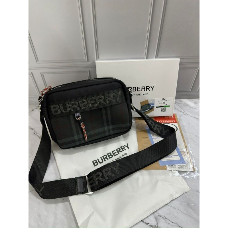 Jual TAS BURBERRY SLINGBAG PRIA IMPORT PREMIUM AAA QUALITY FREE BOX ...
