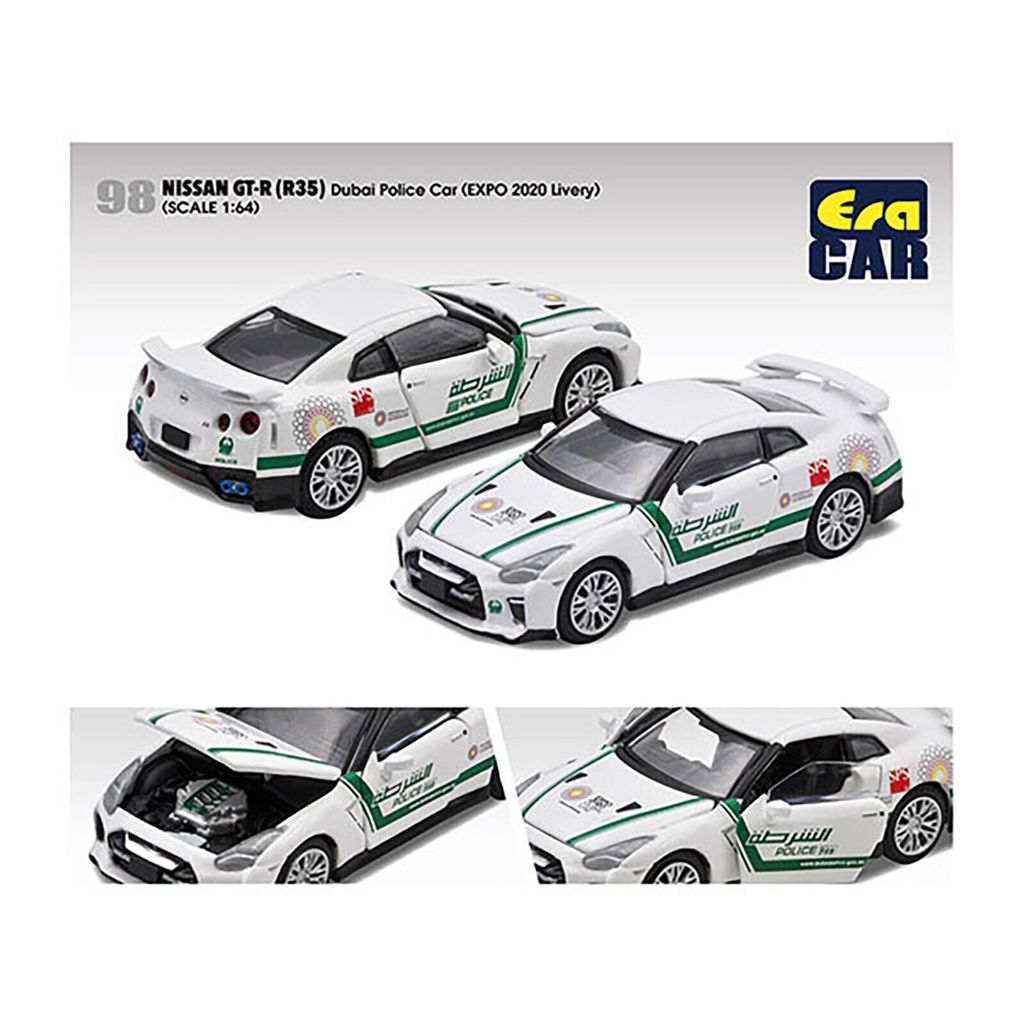 Jual NS21GTR98 - Era Car Nissan GT-R (R35) Dubai Police Car (EXPO 2020 ...