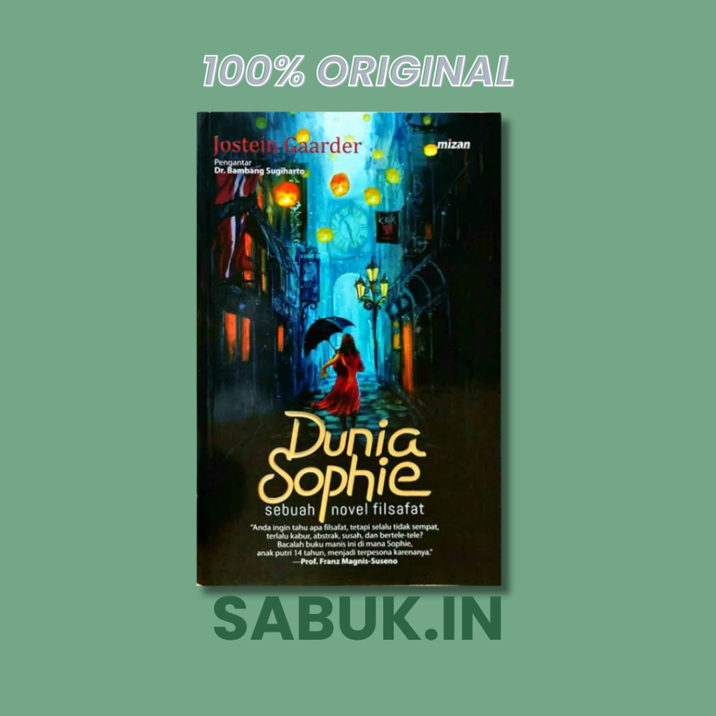 Jual Novel Dunia Sophie - JOSTEIN GAARDER (Mizan) | Shopee Indonesia