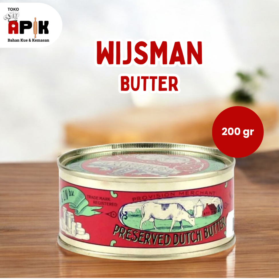 Jual WIJSMAN DUTCH BUTTER MENTEGA WIZMAN 200GR | Shopee Indonesia