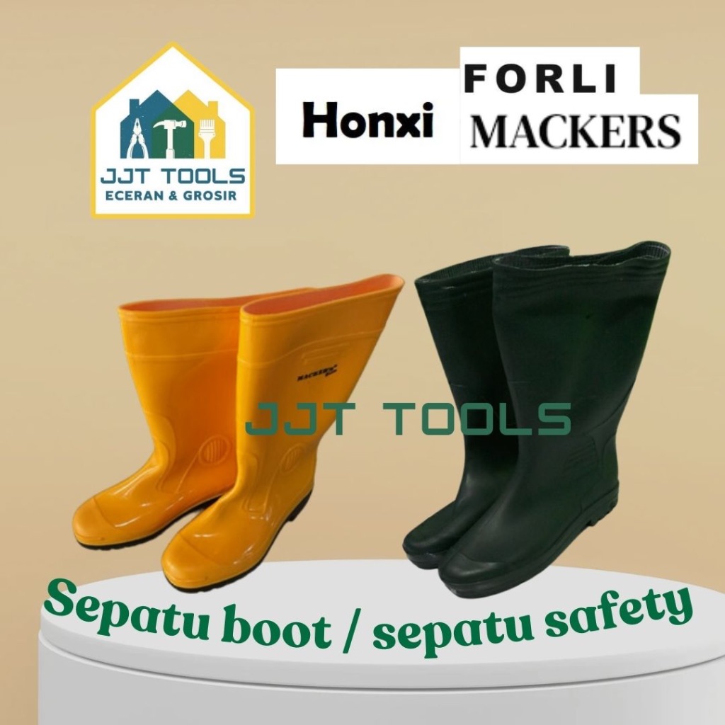 Jual sepatu boot / sepatu safety | Shopee Indonesia