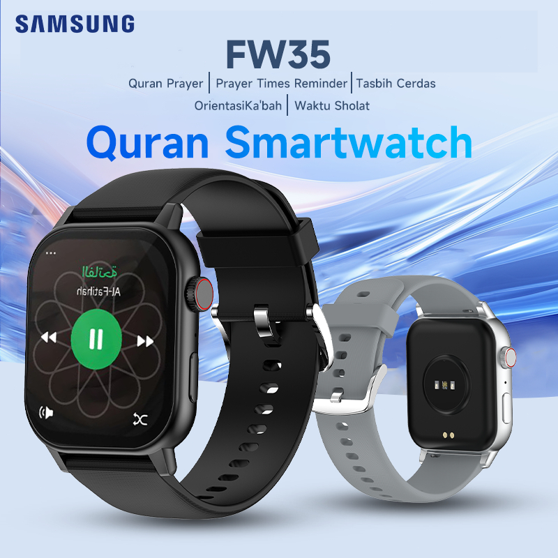 Jual 100％ Original Samsung Muslim Quran Smartwatch FW35 With 2.0" HD ...