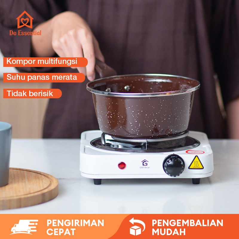 Jual De Essential Kompor Listrik Mini 1 Tungku 1573 - Electric Stove ...