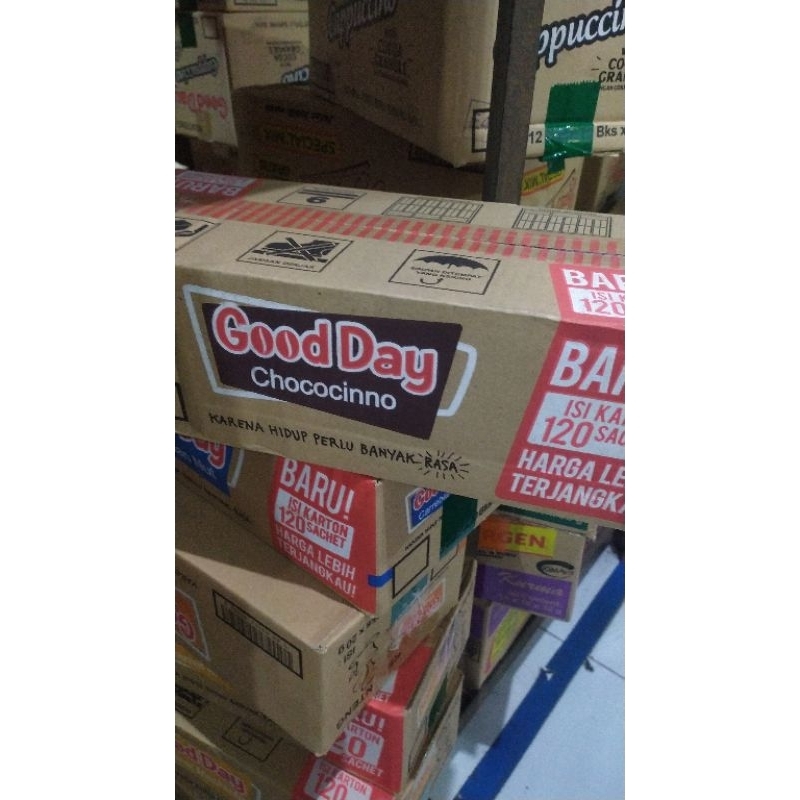 Jual Good Day Chococinno Kartonan(1 Karton isi 12 Renteng) | Shopee ...